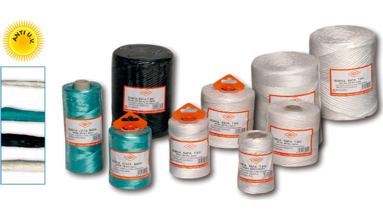 Hilos de rafia polipropileno 1 mm a 3 mm | AGM Cuerdas